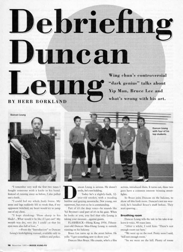Duncan Leung: Wing Chun's Dark Genius - Tambuli Media